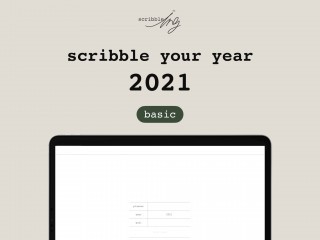 [scribble] scribble your year 2021 (금치씨) - TMM 페이퍼