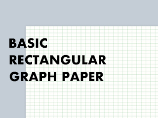 Basic rectangular graph paper (TMM) - TMM 페이퍼